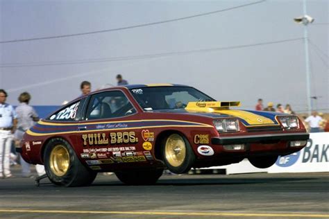 Brad Yuill In The Yuill Bros Pro Stock Monza At The 1976 Bakersfield
