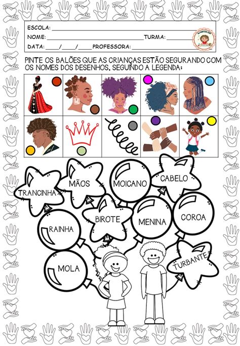 A Arte de Educar ATIVIDADES CONSCIÊNCIA NEGRA