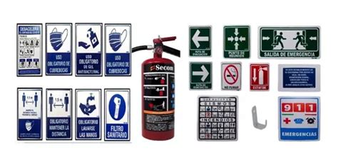 Kit cov A Elegir Paquete Señalamientos Protección Civil Y Cv Meses