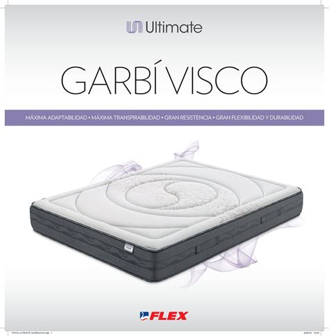 Colch N Garb Visco Flex Deconfort Descanso