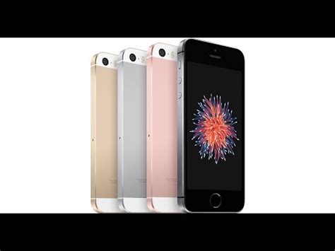 Apple Iphone Se Unboxing Youtube