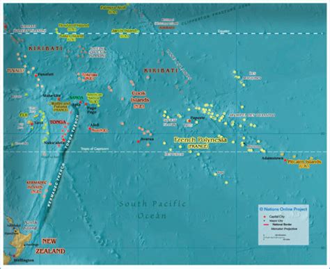Carte de la Polynésie Française Plusieurs cartes îles