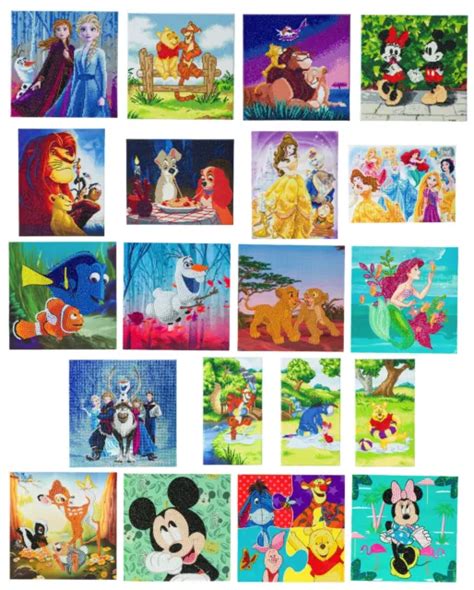 CRAFT BUDDY DISNEY Kollektion Kristall Kunst 5D Diamant Malen Sete