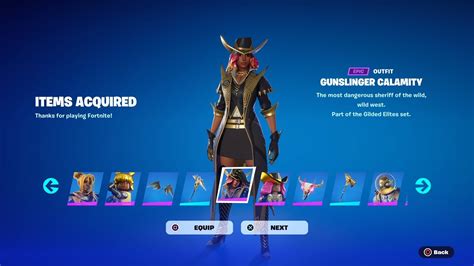 How To Get Gunslinger Calamity Skin In Fortnite Youtube