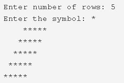 Rhombus Star Pattern Program In C Multiple Ways