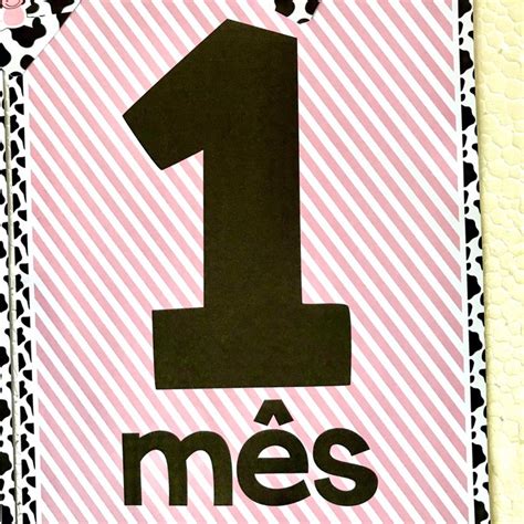 Kit Mesversário Vaquinha Eu Amo Tetê Elo7 Produtos Especiais