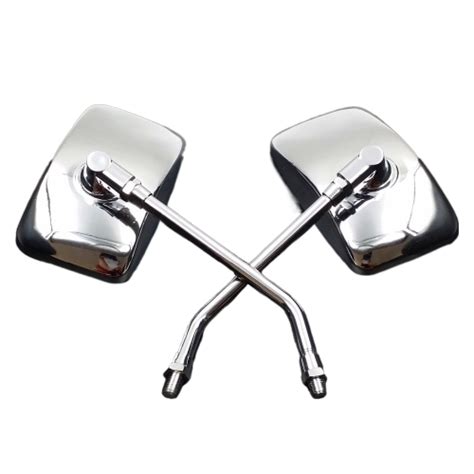 Espejos Para Moto Cromados Hilo Mm Cg Motors
