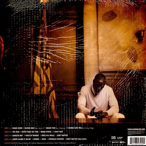 Akon Konvicted Deluxe Edition Vinyl 2LP 2022 EU Original HHV