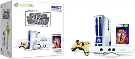 Microsoft Xbox Kinect Slim Gb Limited Edition Star Wars Bundle