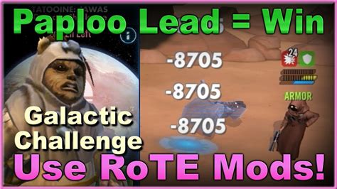 Tatooine Ewoks Vs Jawas Galactic Challenge PAPLOO Can SOLO Or Lead
