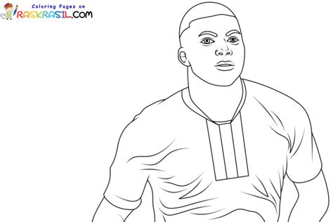 Kylian Mbappe Ausmalbilder