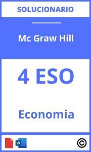 Solucionario Economia De La Empresa 2 Bachillerato Mc Graw Hill PDF