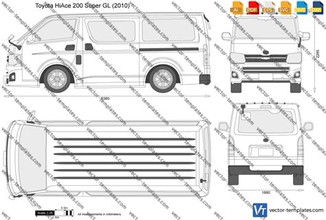 Toyota Hiace Panel Van Dimensions Psoriasisguru