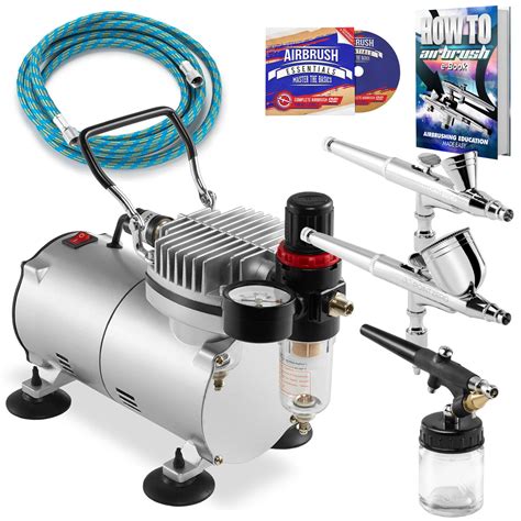 Pointzero Airbrush Dual Action Airbrush Kit With Airbrushes Michaels