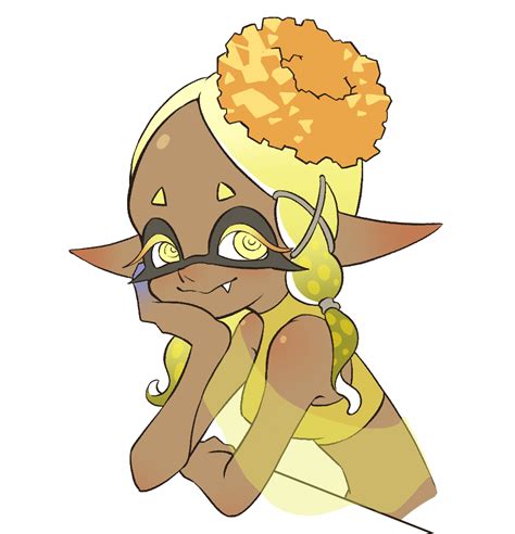 Safebooru 1girl Alternate Pupils Arm Rest Blonde Hair Blue Skin Closed Mouth Colored Eyelashes