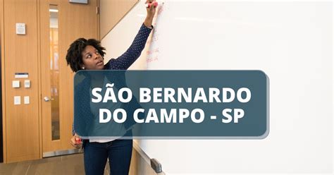 Concurso Prefeitura de São Bernardo do Campo SP edital anuncia mais