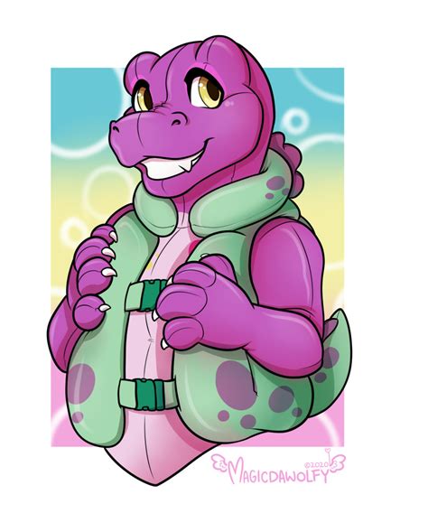 The Big Imageboard Tbib Absurd Res Animate Inanimate Anthro Bubble Claws Clothing Dinosaur