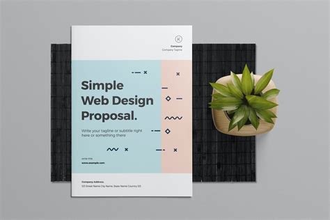 Graphic Design Proposal Template Sfiveband