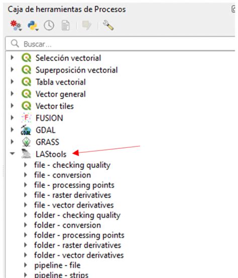 Instalar Y Configurar Las Herramientas De Lastools En Qgis Tyc Gis