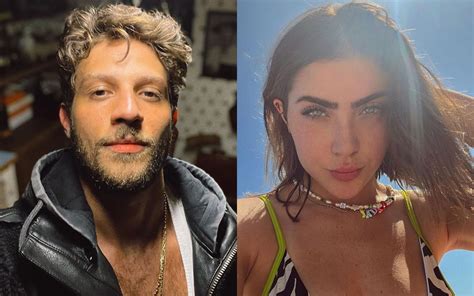 Chay Suede expõe bastidores de gravação Jade Picon em Travessia