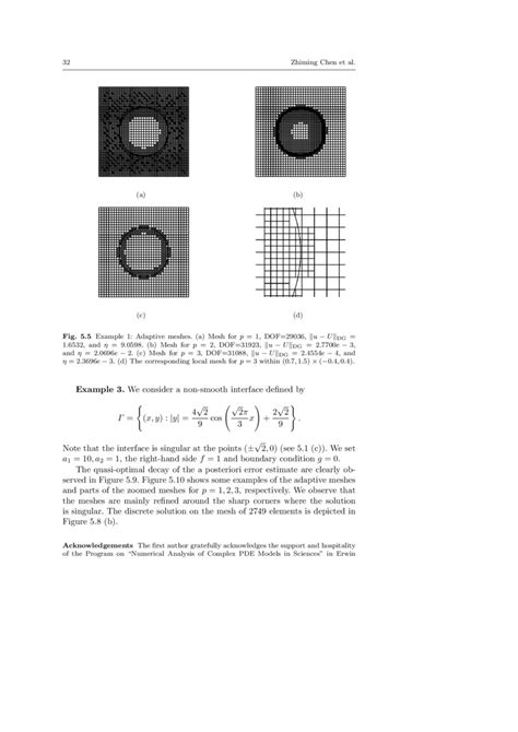 an adaptive high order unfitted finite element method for elliptic interface problems deepai