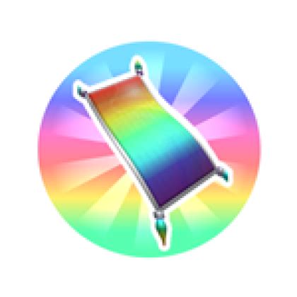 Flying Rainbow Carpet Roblox
