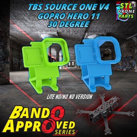 Stl File Bando Approved Series Tbs Source One V Gopro Hero