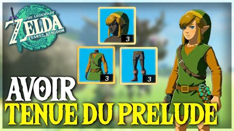 Comment D Bloquer La Tenue Du Pr Lude Dans Zelda Tears Of The Kingdom