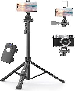 XXZU Trípode para Celular Tripié Celular Extensible de 155 cm Trípode