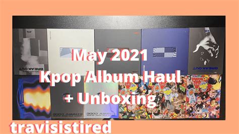 May 2021 Kpop Album Haul Unboxing ENHYPEN NCT DREAM ONEUS ATEEZ