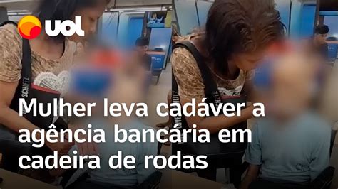 Mulher leva homem morto a banco e manda o idoso assinar empréstimo