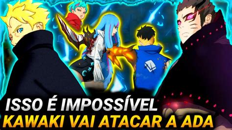 NÃO ACREDITO NARUTO VIROU UM VILÃO E MAIS KAWAKI VAI ELIMINAR A ADA