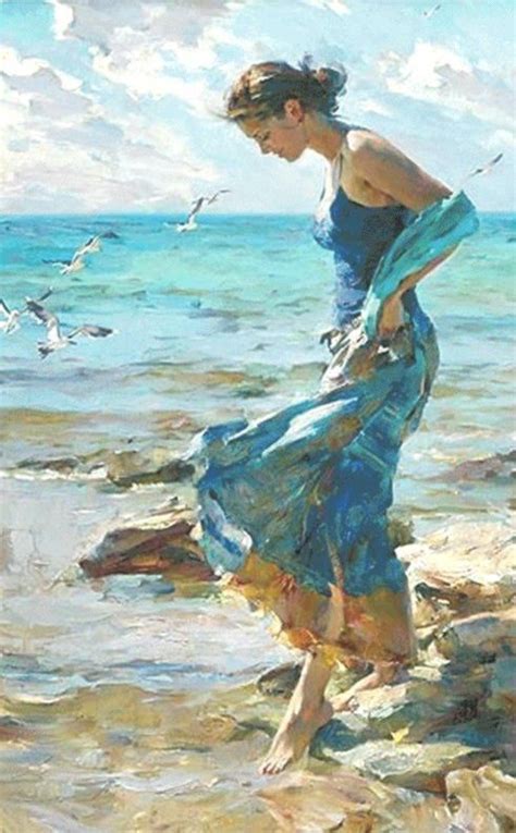 Pin De Bread Lover En Breathtaking Blues Arte Figurativo Pintura