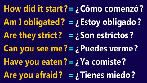 Los Preguntas Más Comunes en Inglés YouTube