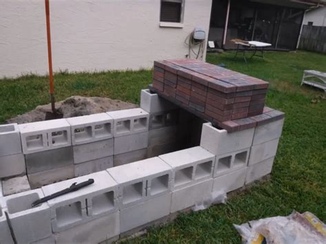 How To Make Cinder Block Fire Pits Cinder Block Fire Pit Fire Pit