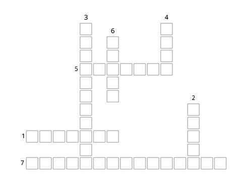 CRUCIGRAMA EXCEL Crossword