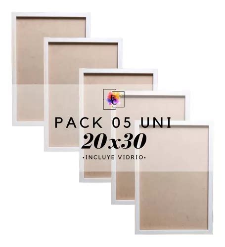 Marco De Foto X Pack Uds Color Blanco Traslucido Cuotas Sin