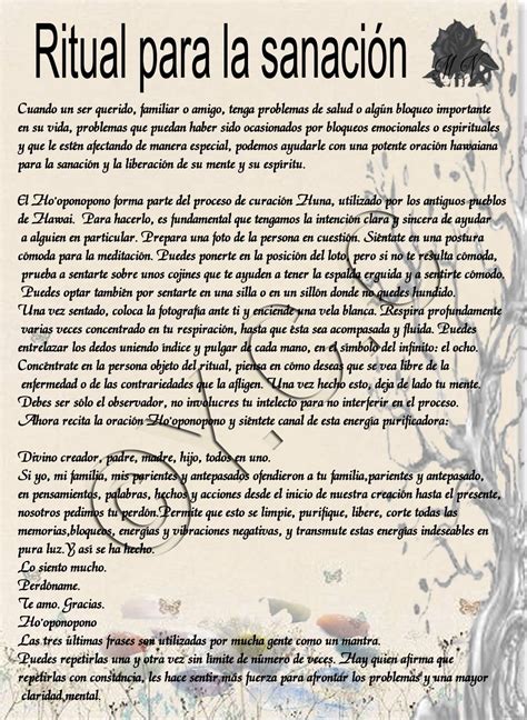 Ritual para la sanación Libro de las sombras Libros de hechizos