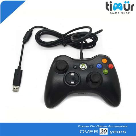 Jual Stik Stick Xbox 360 Wired Warna HItam Kabel Di Seller Timur Game