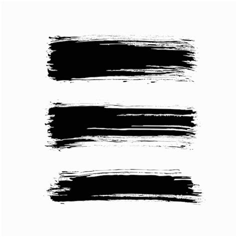 Tinta Pincelada Vetor Premium