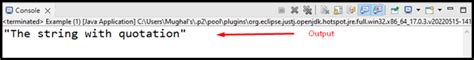 How To Print Quotes In Java Devsday Ru