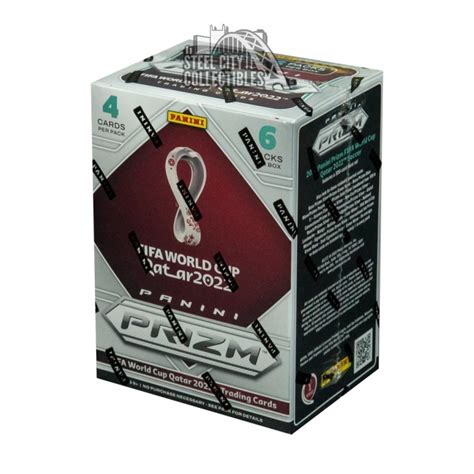 2022 Panini Prizm World Cup Soccer Blaster Box Steel City Collectibles