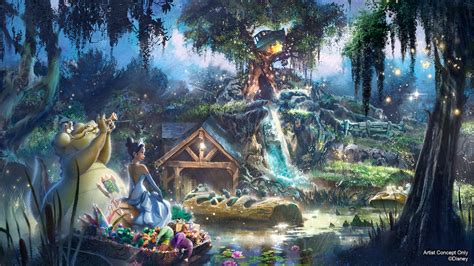 Tiana S Bayou Adventure Model Reveals Changes To Original Plans Storyline
