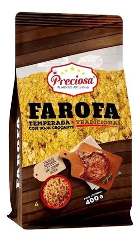 Farofa Artesanal Crocante Tradicional G Sem Gl Ten