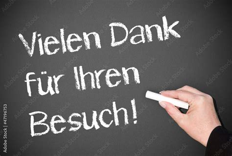 Vielen Dank für Ihren Besuch Stock Illustration Adobe Stock