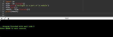 how to use stringio in python3 askpython