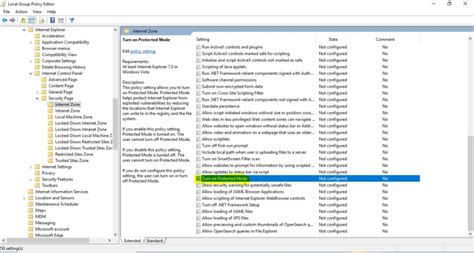 How To Disable Protected Mode In Internet Explorer Windows 10 Tech