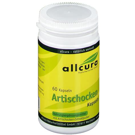Allcura Artischocken Kapseln 60 St Shop Apotheke At