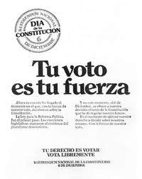 EL 14 DE TODOS Y PARA TODOS CARTELES DEL REFERENDUM CONSTITUCIONAL DE