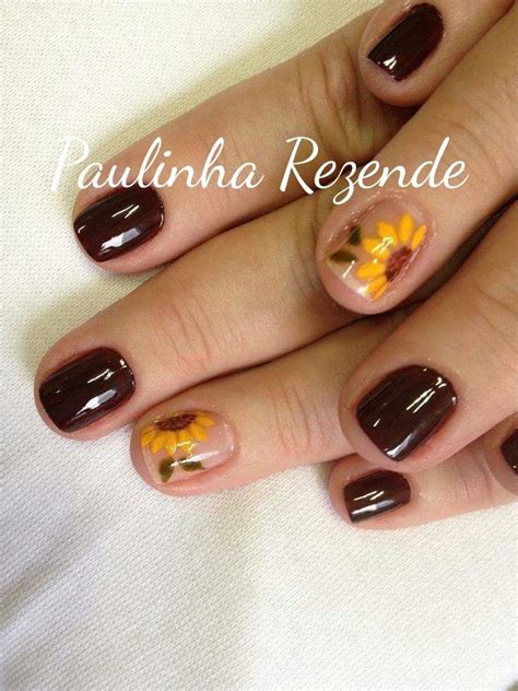 48 Cheerful Sunflower Nails For Your Next Manicure Artofit